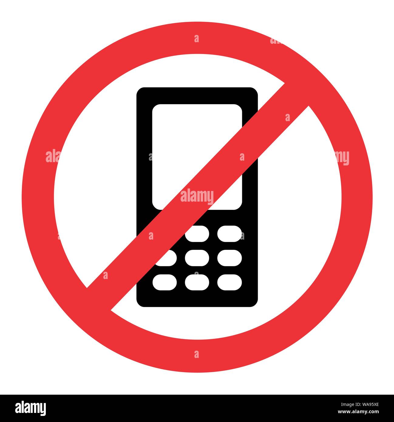 Kein Handy Oder Handy Verboten Stockfotos & Kein Handy Oder Handy ...
