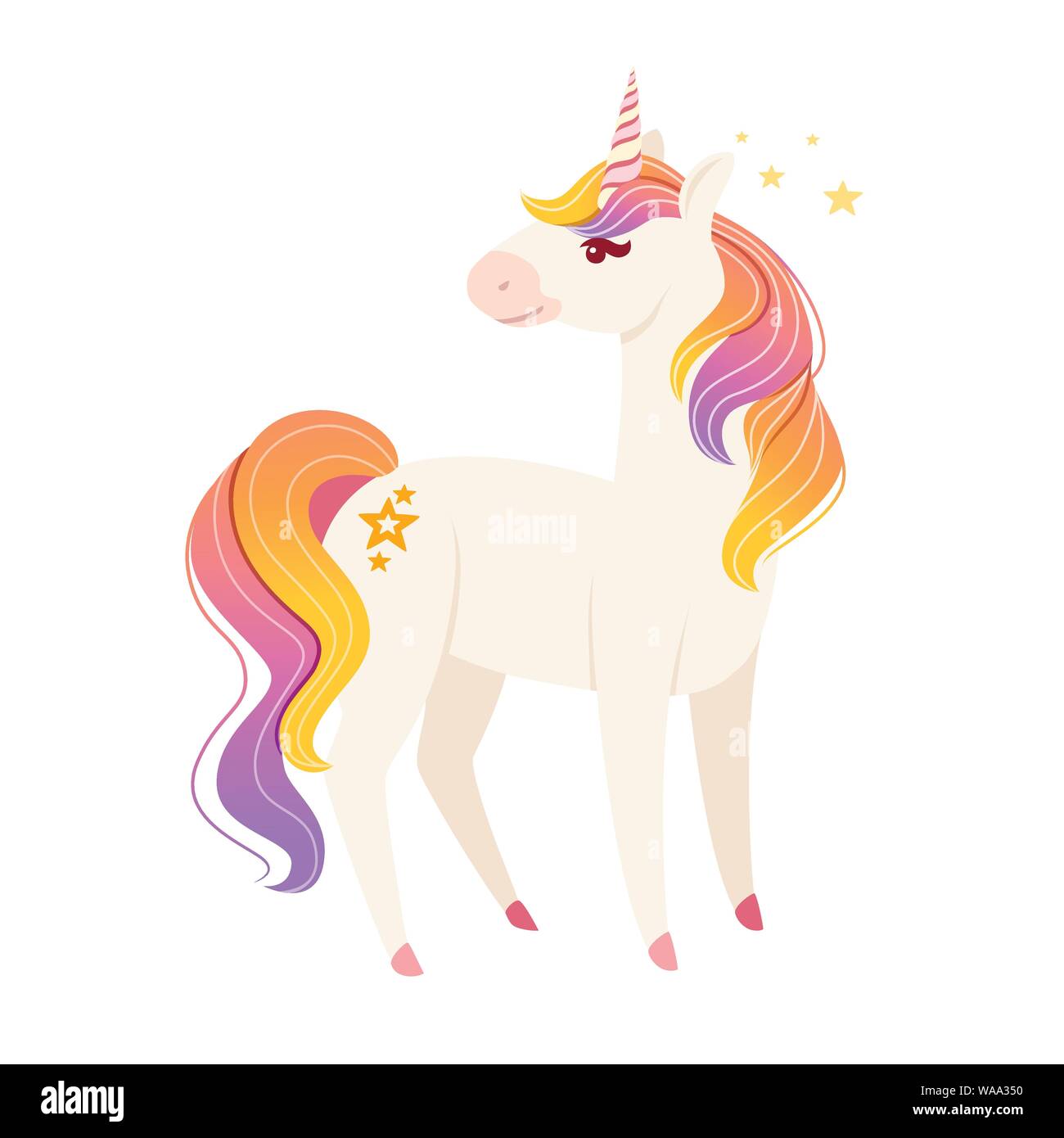 Einhorn springen -Fotos und -Bildmaterial in hoher Auflösung – Alamy