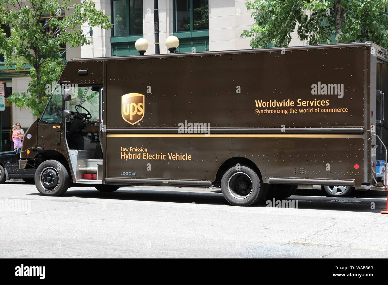 Ups delivery truck washington dc -Fotos und -Bildmaterial in hoher ...