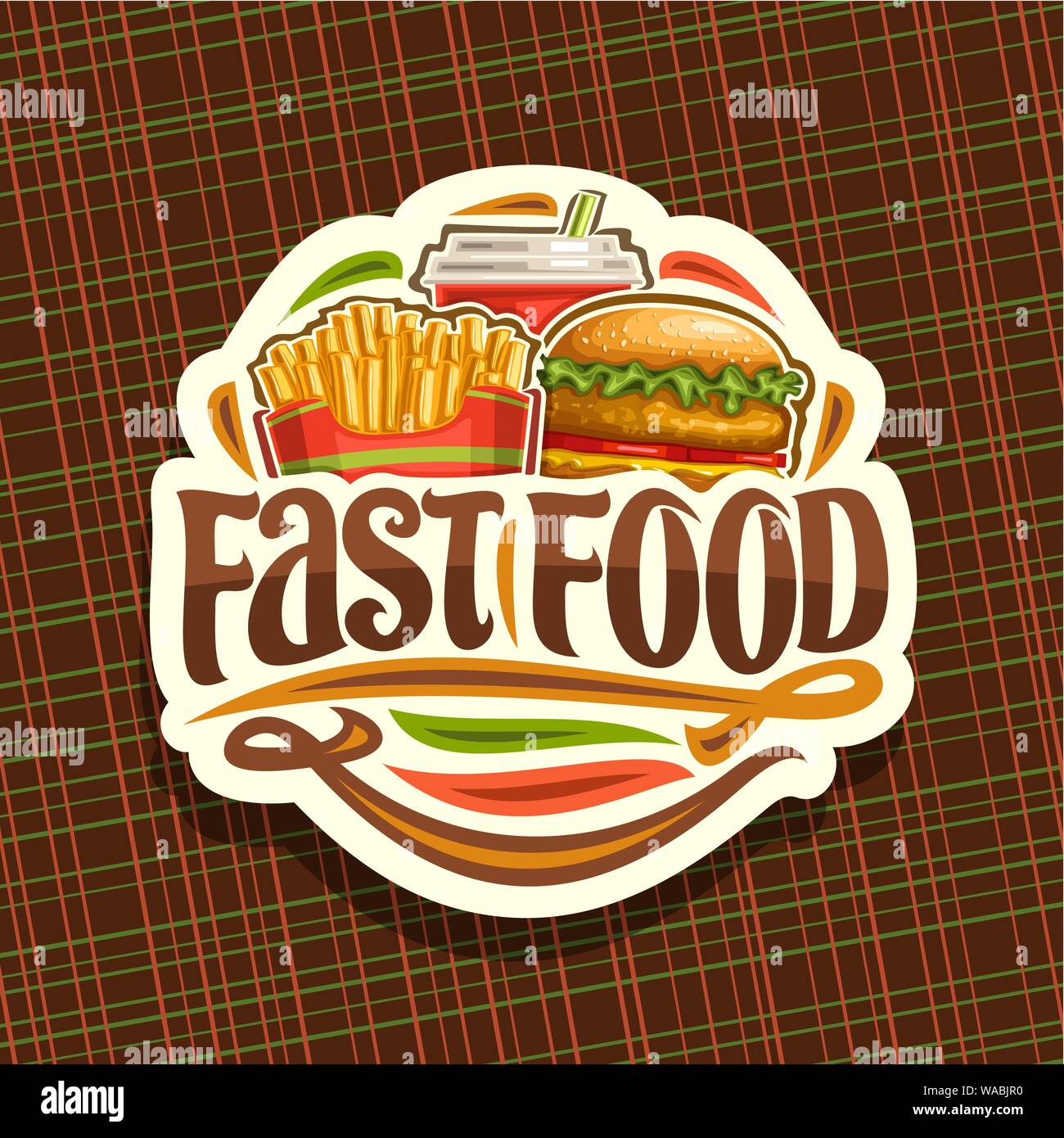 Fast Food Chicken Logo