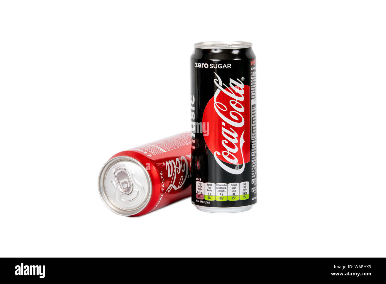 Produccion de coca cola Ausgeschnittene Stockfotos und -bilder - Alamy