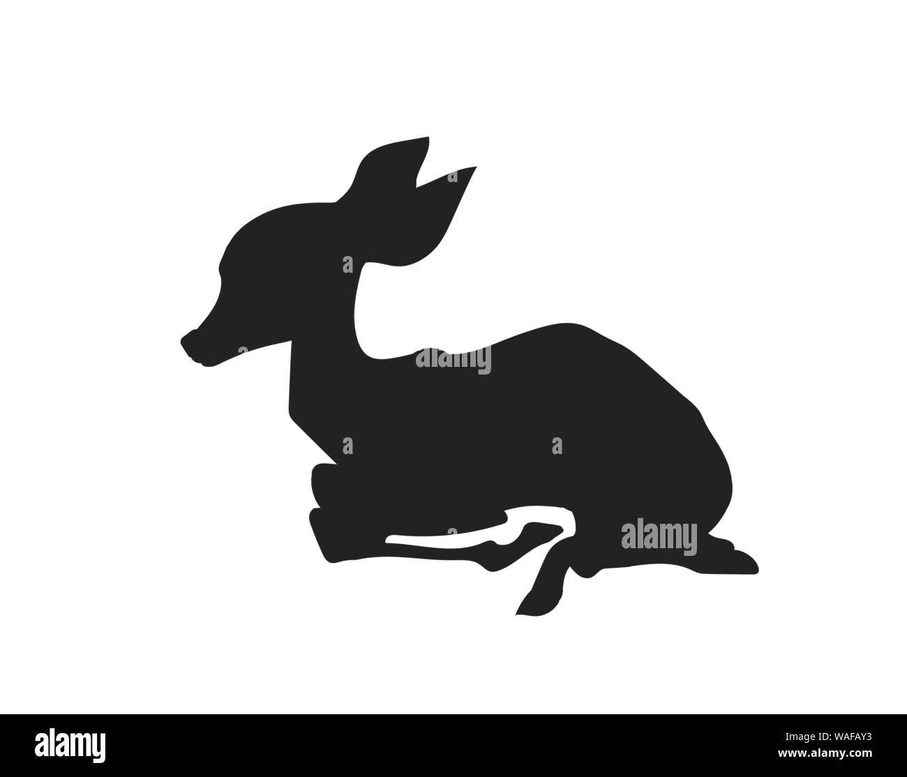 Liegende silhouette -Fotos und -Bildmaterial in hoher Auflösung – Alamy