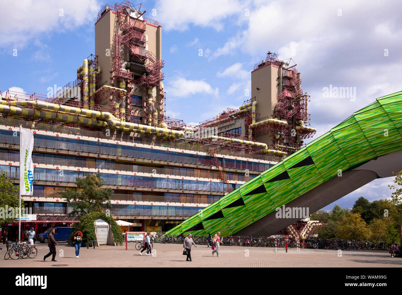 Universitätsklinikum der RWTH Aachen, Universitätsklinikum, Rampe der ...