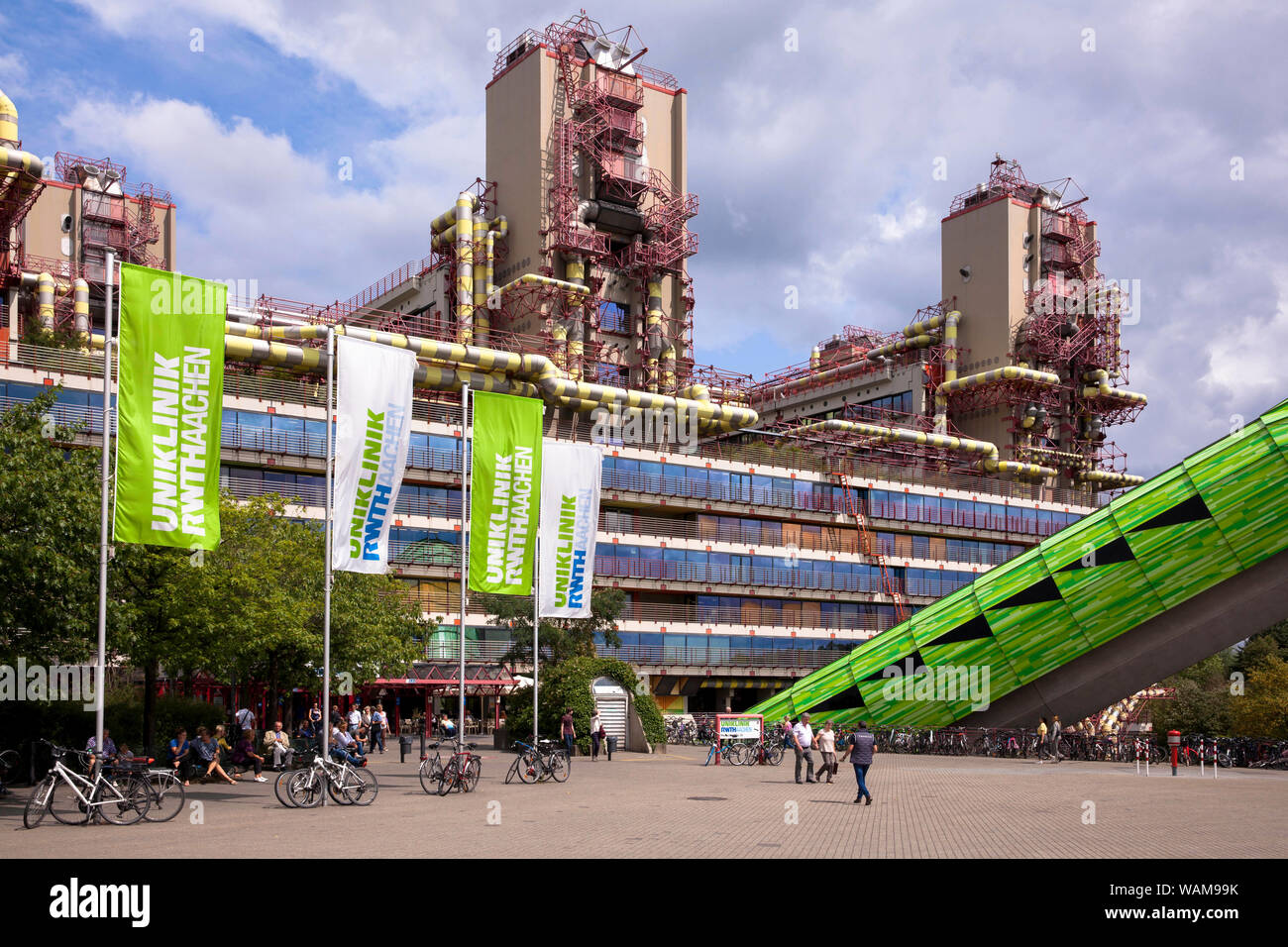 Universitätsklinikum der RWTH Aachen, Universitätsklinikum, Rampe der ...