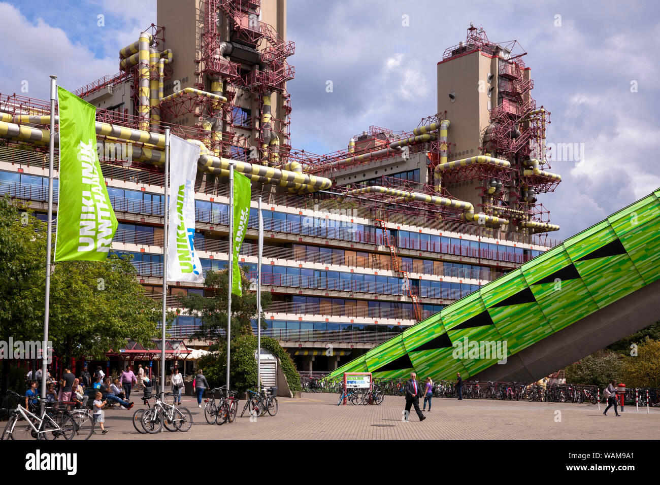 Universitätsklinikum der RWTH Aachen, Universitätsklinikum, Rampe der ...