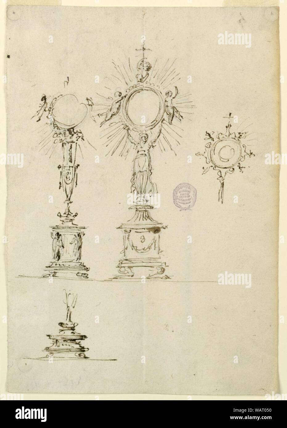 Monstrance drawing -Fotos und -Bildmaterial in hoher Auflösung – Alamy