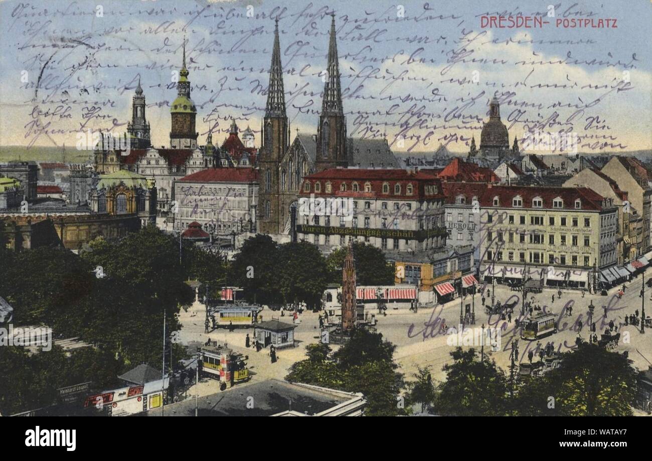 Dresdner postplatz -Fotos und -Bildmaterial in hoher Auflösung – Alamy