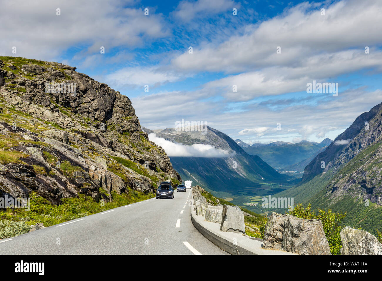 Geiranger Trollstigen Stockfotos und -bilder Kaufen - Alamy