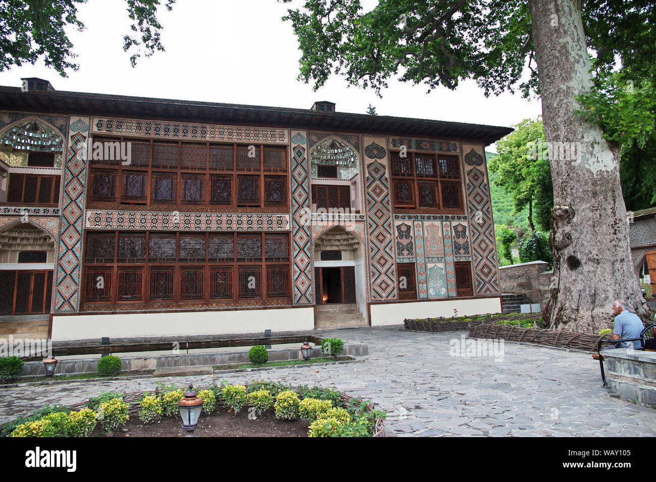 Sheki khan palace sheki azerbaijan -Fotos und -Bildmaterial in hoher ...