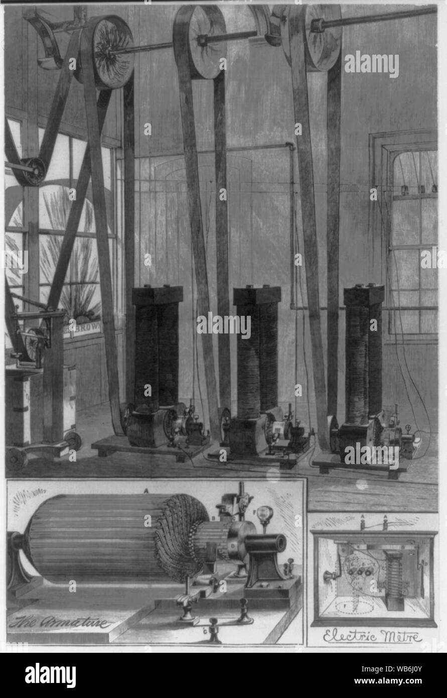 Edisons elektrischer generator -Fotos und -Bildmaterial in hoher ...