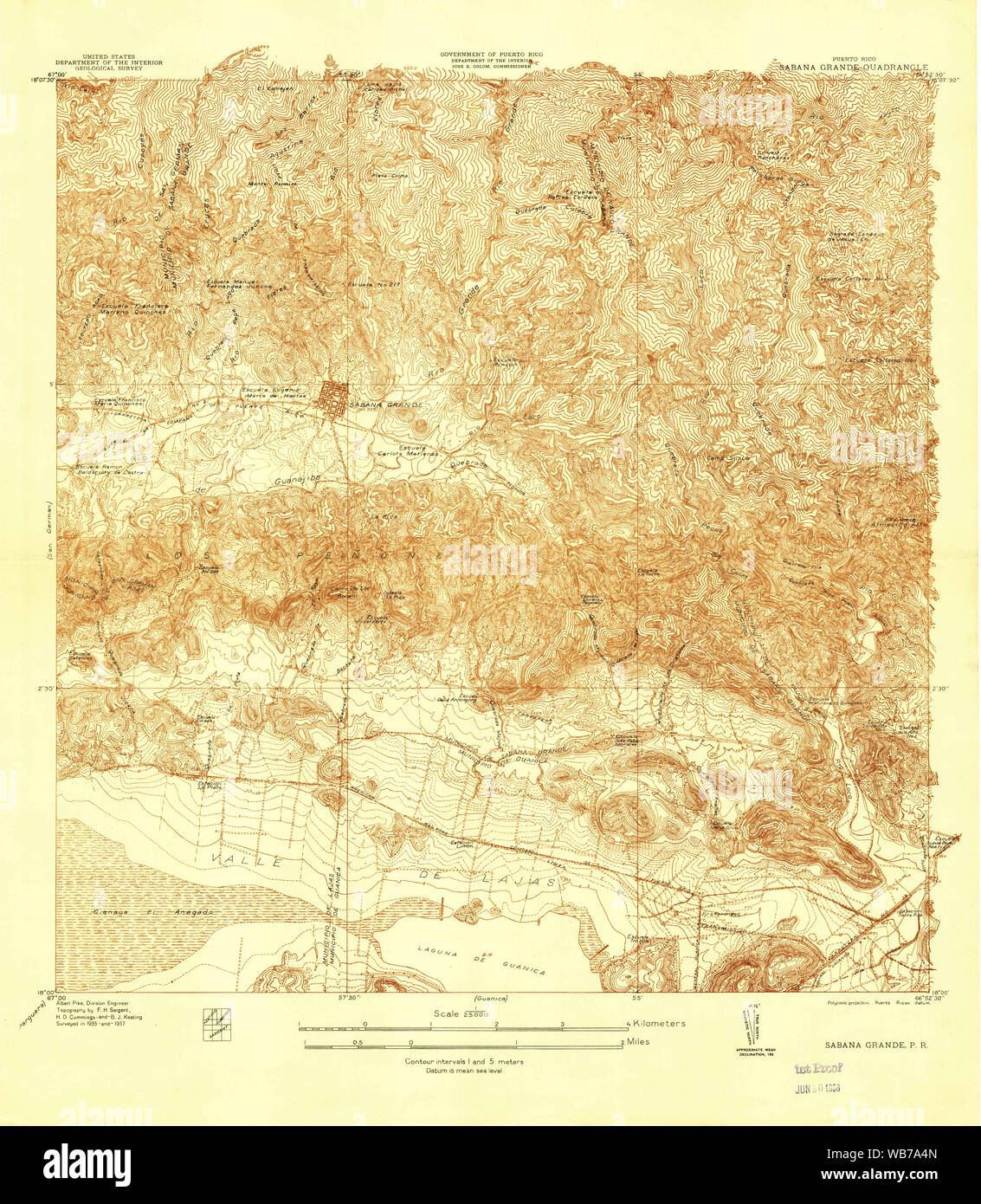 Mapa de la sabana -Fotos und -Bildmaterial in hoher Auflösung – Alamy