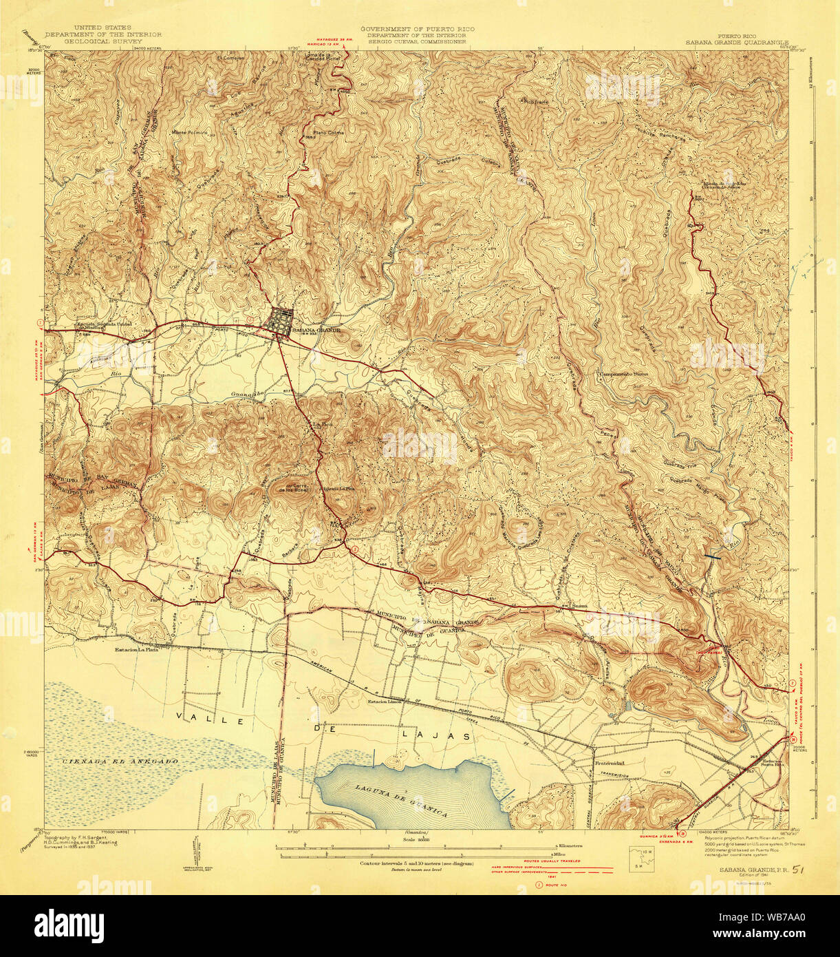 Mapa de la sabana -Fotos und -Bildmaterial in hoher Auflösung – Alamy
