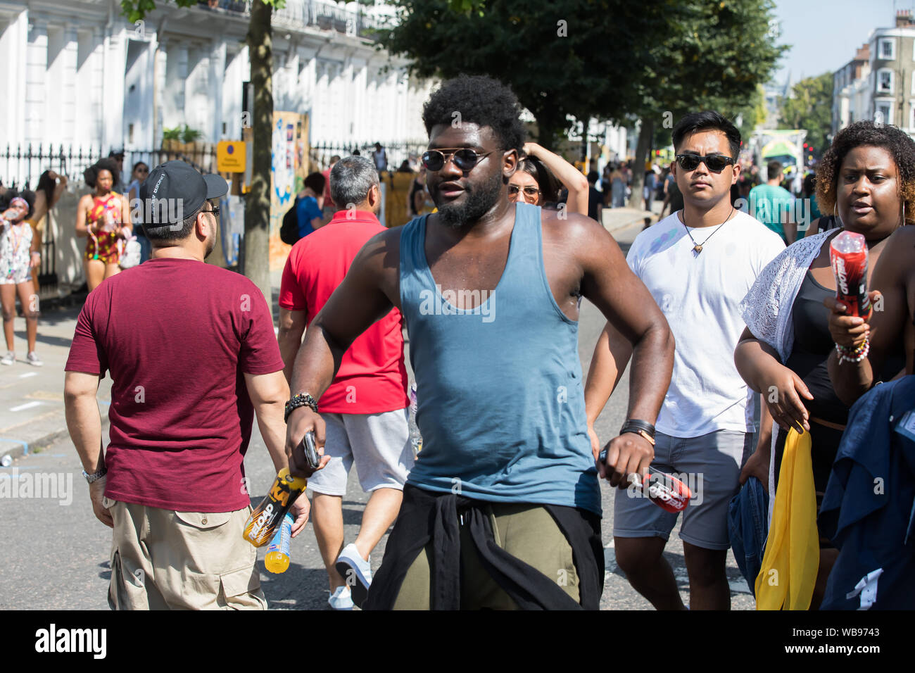 Notting hill carnival food parade route -Fotos und -Bildmaterial in ...
