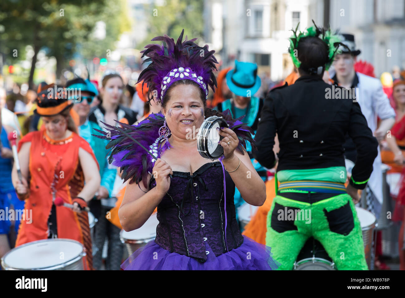 Notting hill carnival food parade route -Fotos und -Bildmaterial in ...