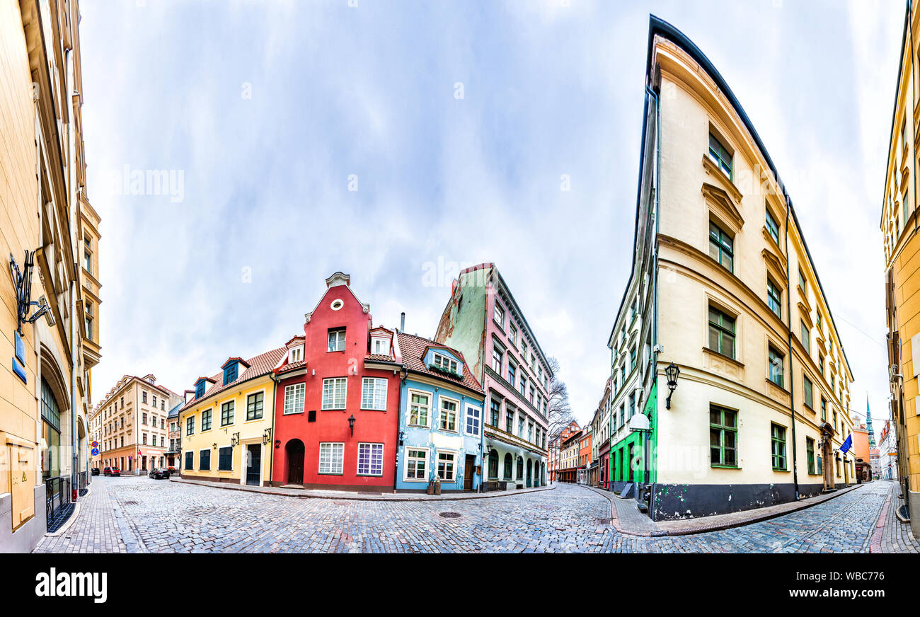 Architektur Riga Altstadt Stockfotos und -bilder Kaufen - Alamy