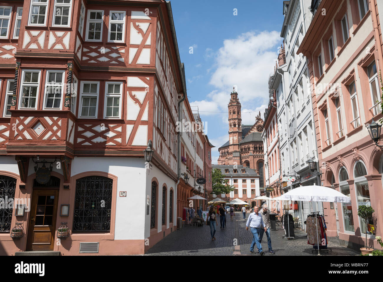 Altstadt old town mainz -Fotos und -Bildmaterial in hoher Auflösung – Alamy