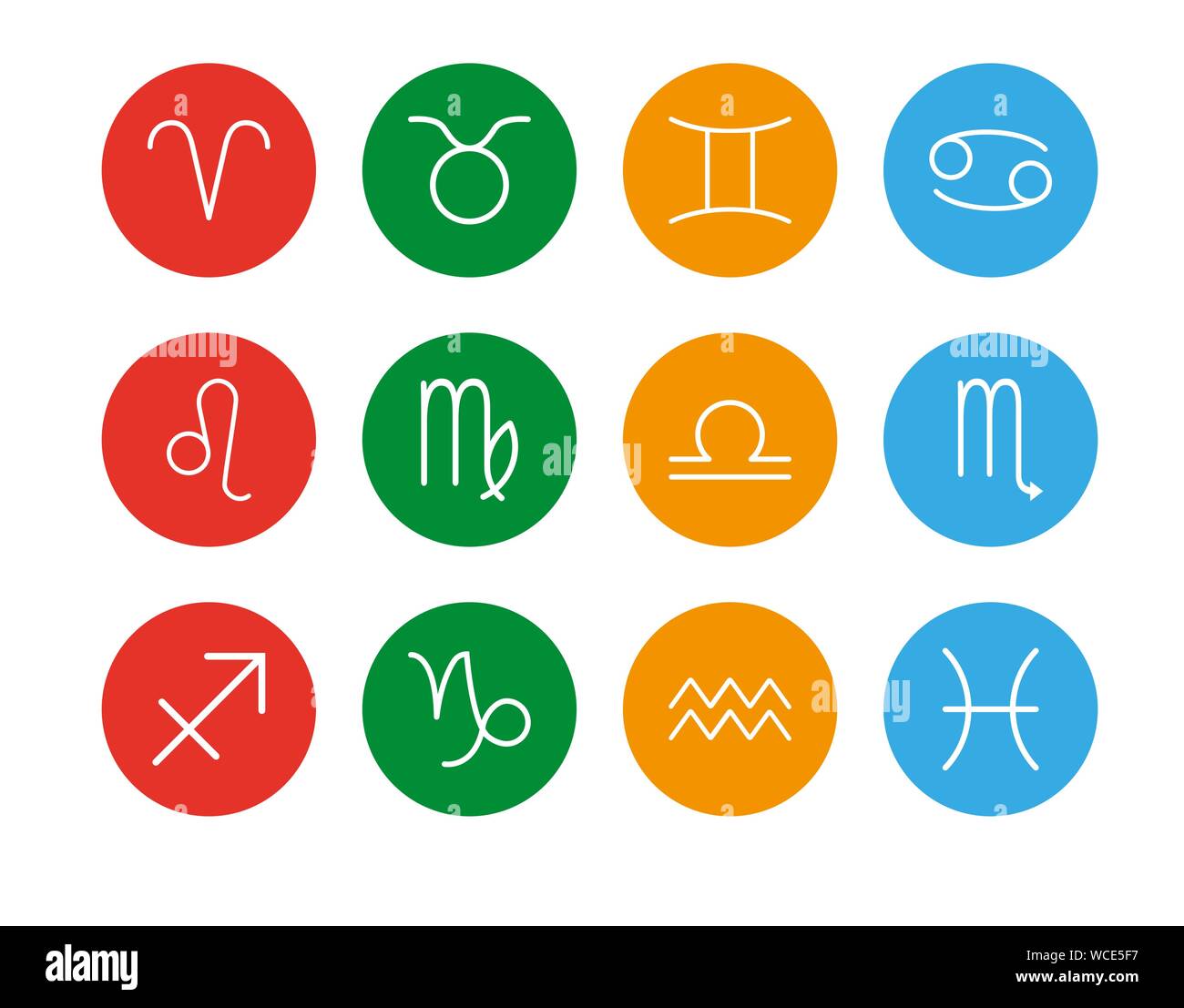 Steinbock sternzeichen erde Stock-Vektorgrafiken kaufen - Alamy