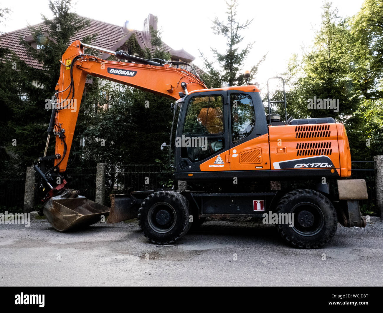 Doosan bagger -Fotos und -Bildmaterial in hoher Auflösung – Alamy