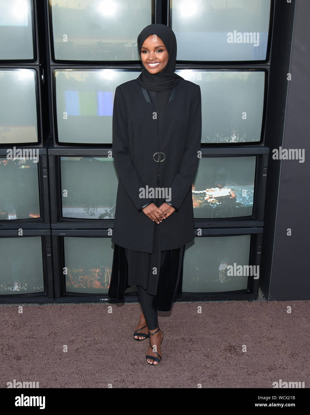 August 27, 2019, Santa Monica, Kalifornien, USA: Halima Aden besucht ...