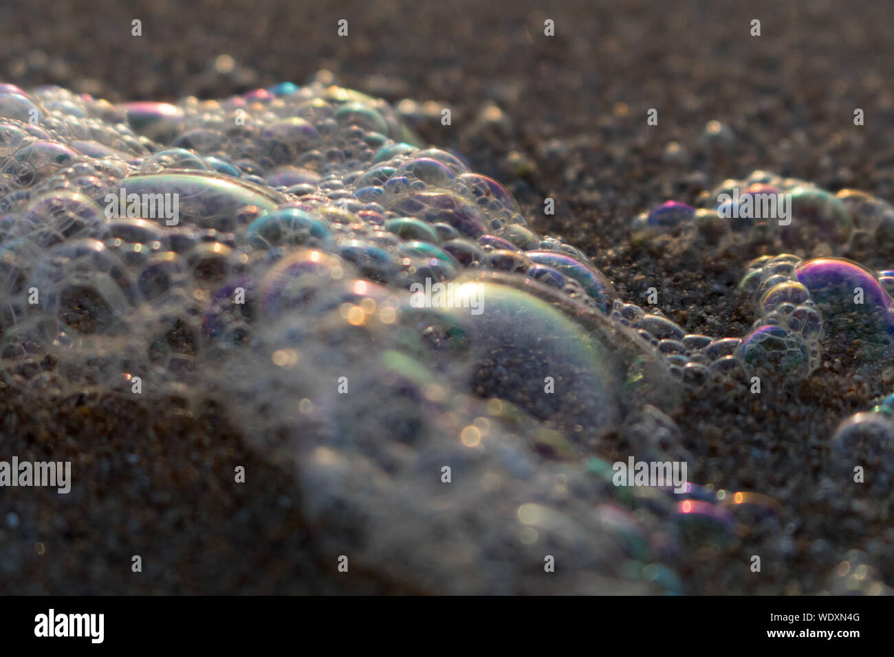 Blasen Am Strand