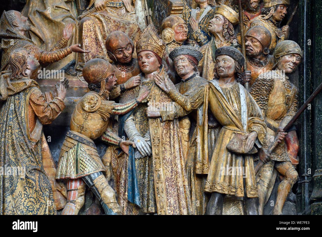 Gothic Relief Sculpture Stockfotos und -bilder Kaufen - Alamy