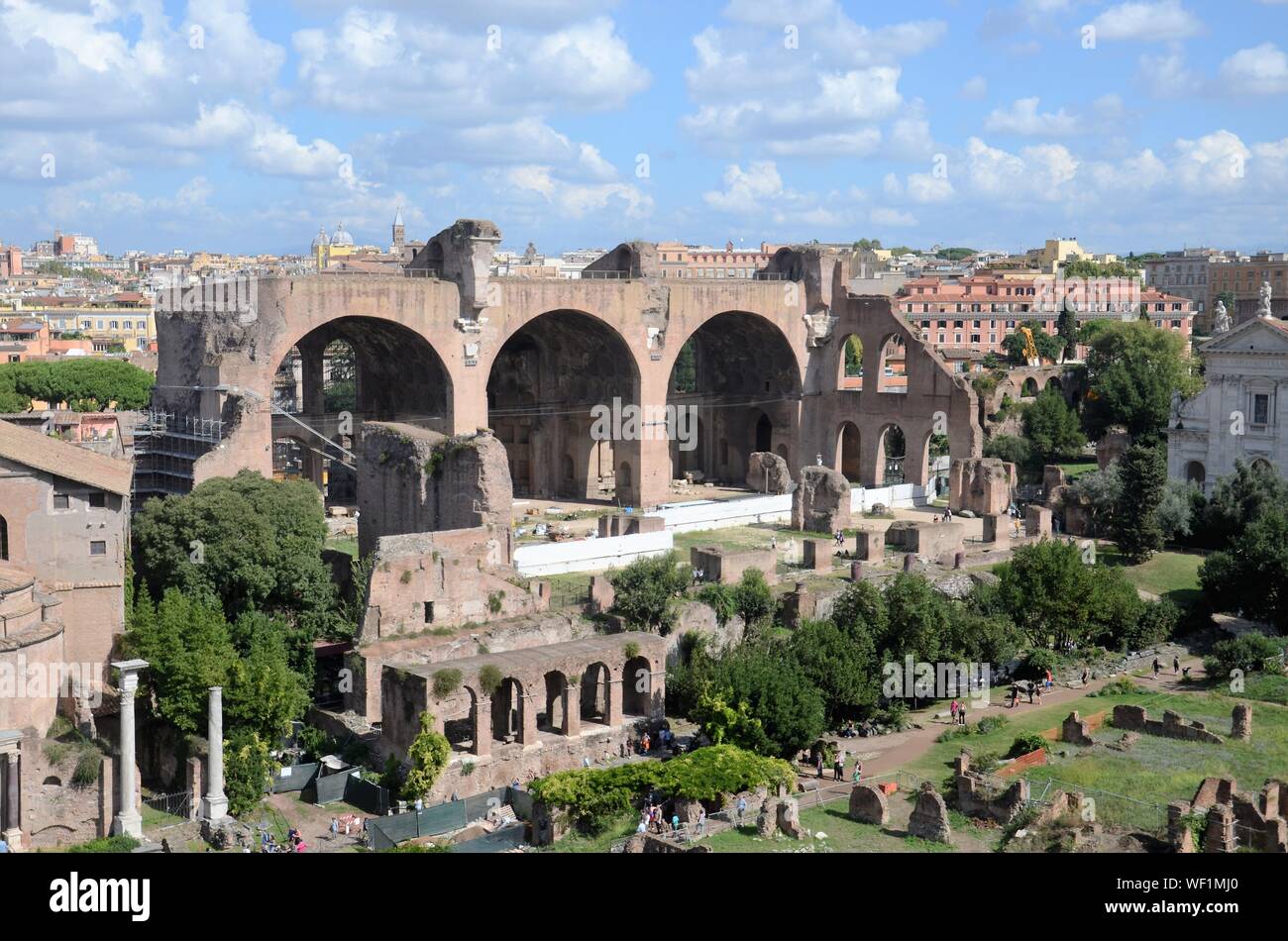 Basilica of maxentius -Fotos und -Bildmaterial in hoher Auflösung – Alamy