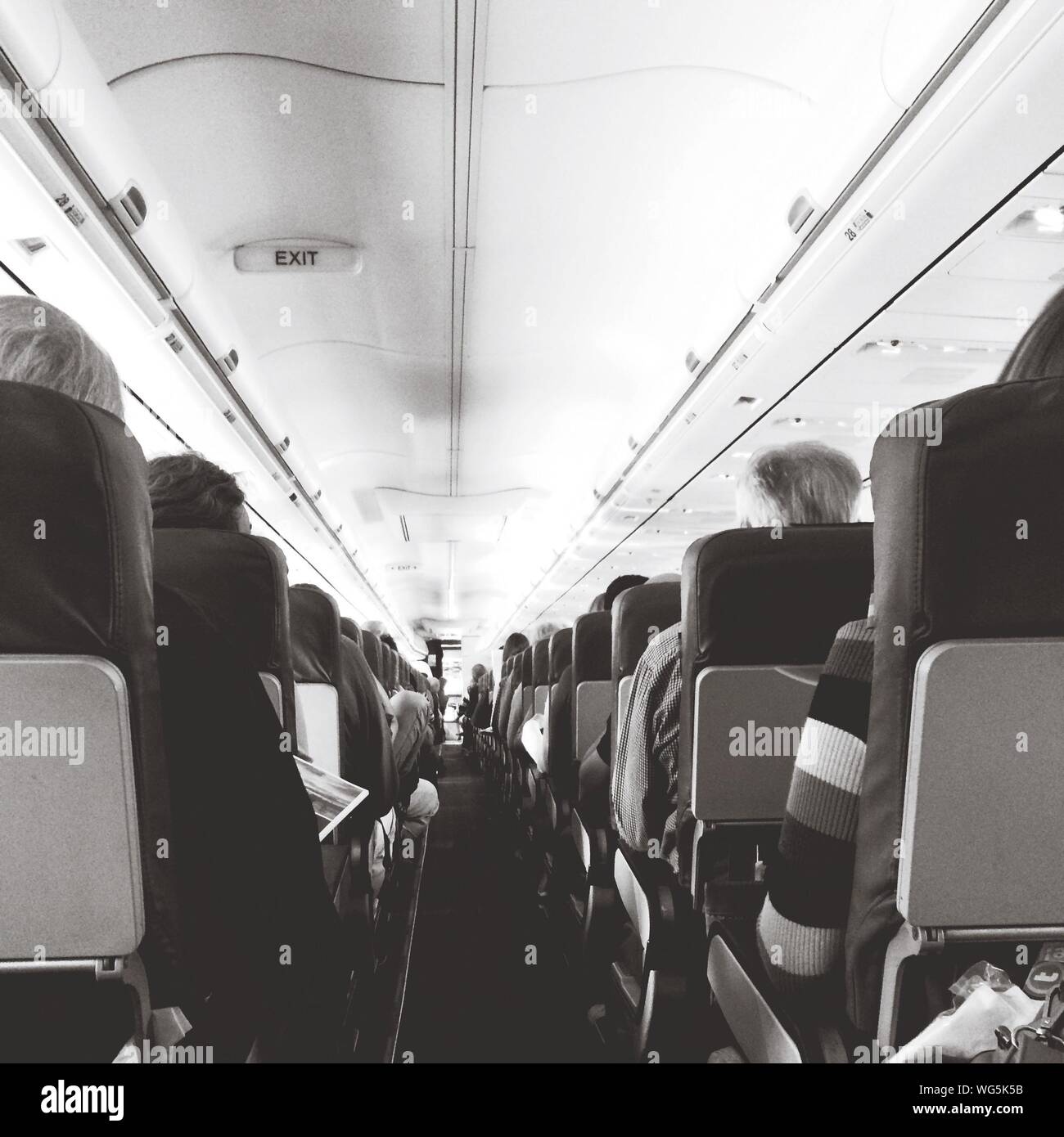 Flugzeug Innenraum Stockfotos und -bilder Kaufen - Alamy