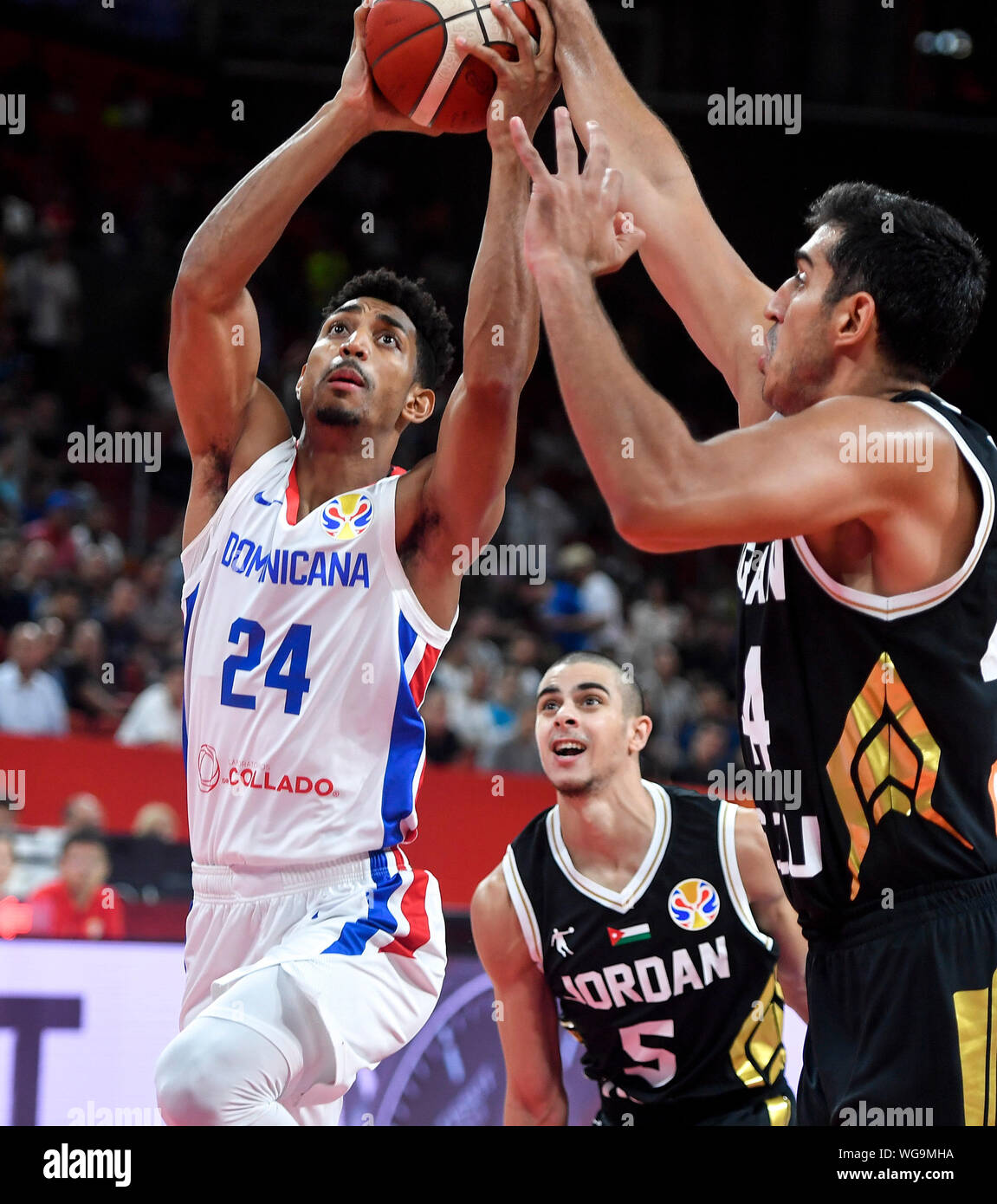Shenzhen, Guangdong Provinz Chinas. 1. Sep 2019. Gelvis Solano (L) der ...