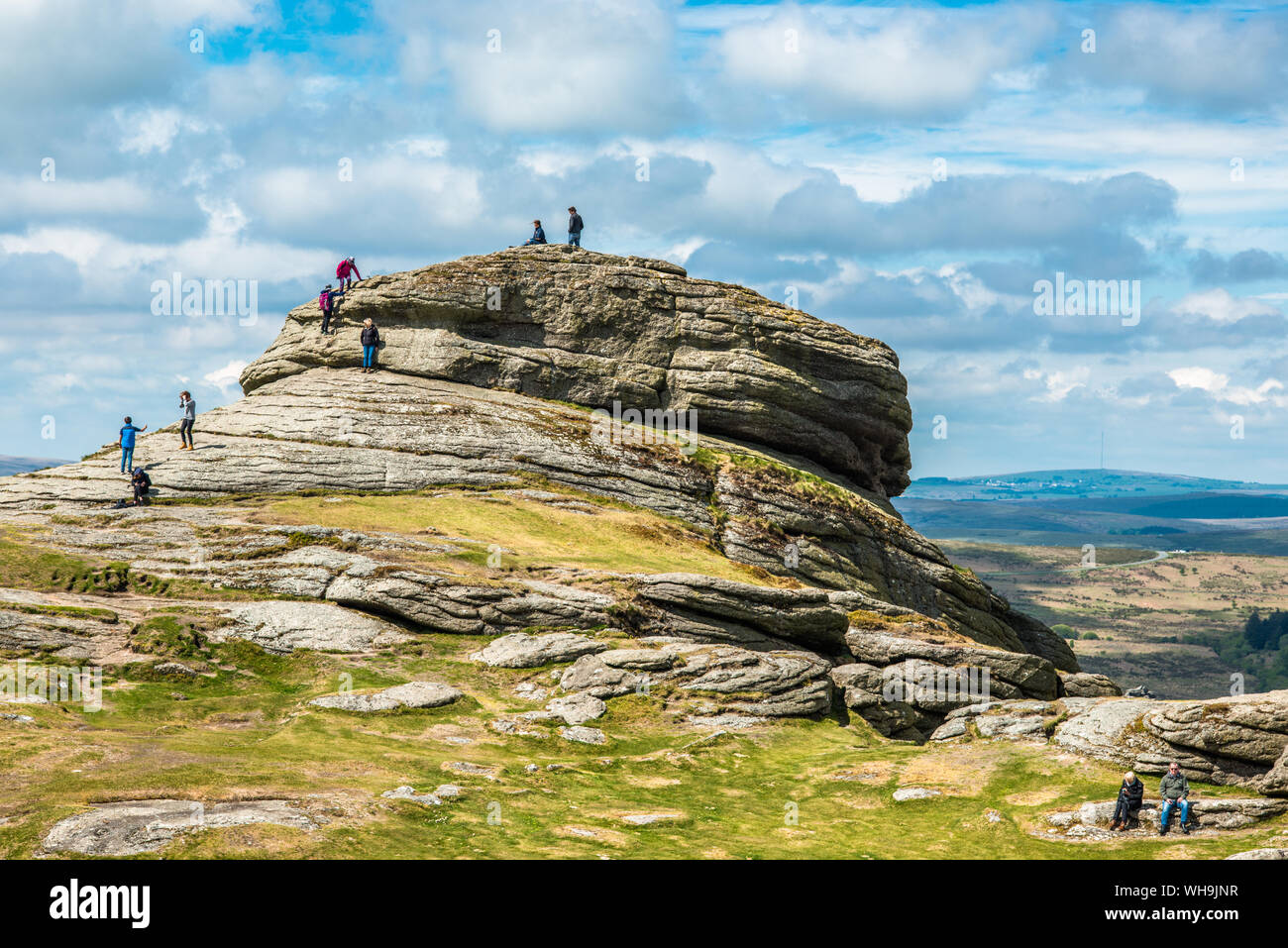 Haytor Felsen Stockfotos und -bilder Kaufen - Alamy