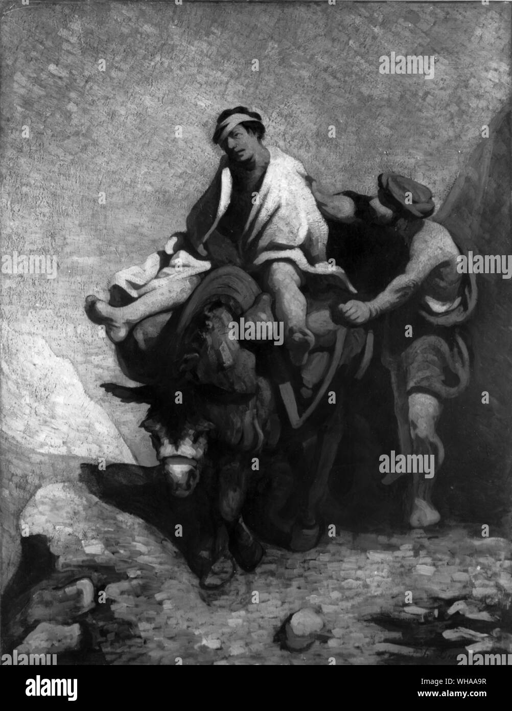 Der gute Samariter von Honore Daumier Stockfotografie - Alamy
