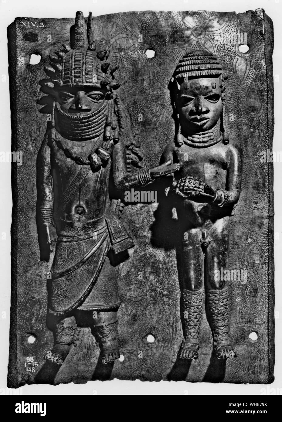 Royal Nachfolge. Der Geist des toten Königs übergibt seinem Nachfolger ...