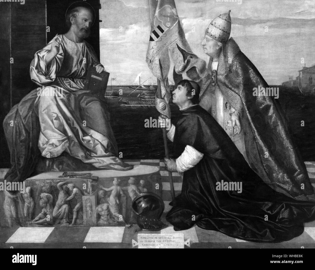 Wappen des bischofs Schwarzweiß-Stockfotos und -bilder - Alamy