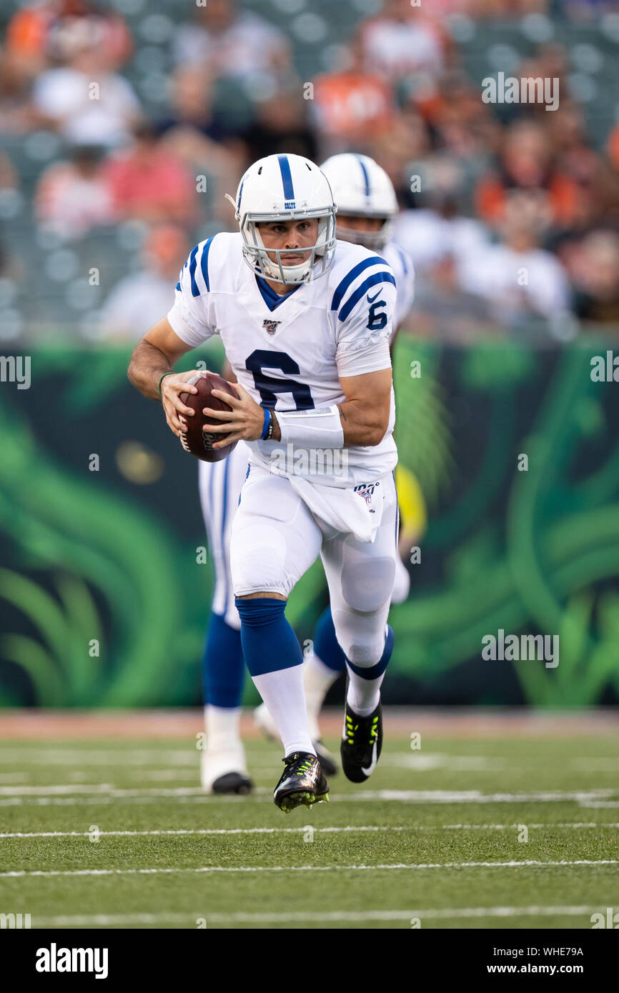 Indianapolis Colts quarterback Chad Kelly (6) Während der NFL Football ...