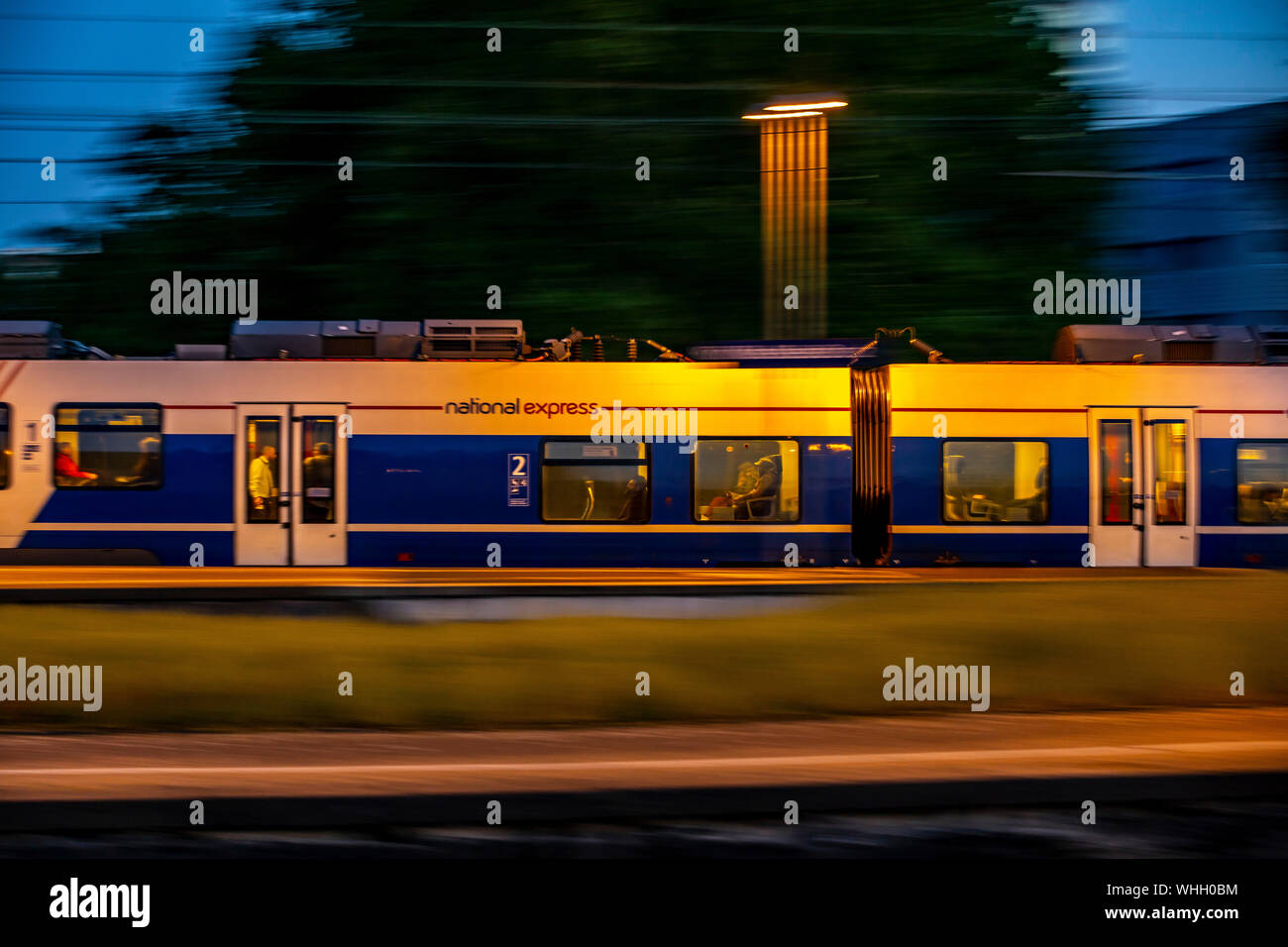 Köln Deutz Bahnhof, S-Bahn, RB 40 National Express, Deutschland ...