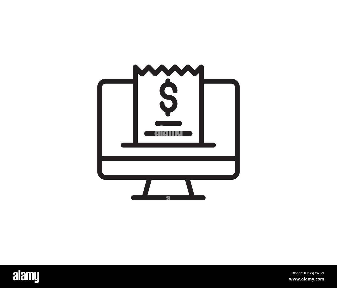 Recibo y cuenta de pago Stock-Vektorgrafiken kaufen - Alamy