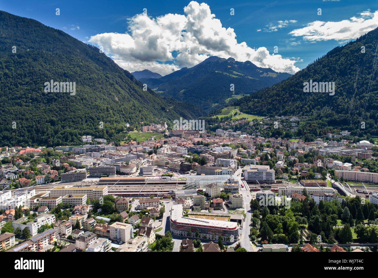 Luftbild der stadt chur -Fotos und -Bildmaterial in hoher Auflösung – Alamy