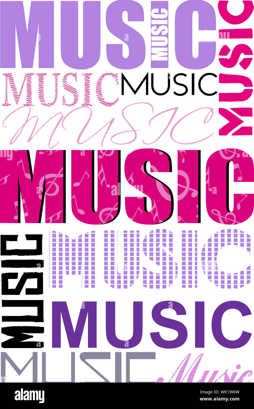 Pop music word cloud concept -Fotos und -Bildmaterial in hoher ...
