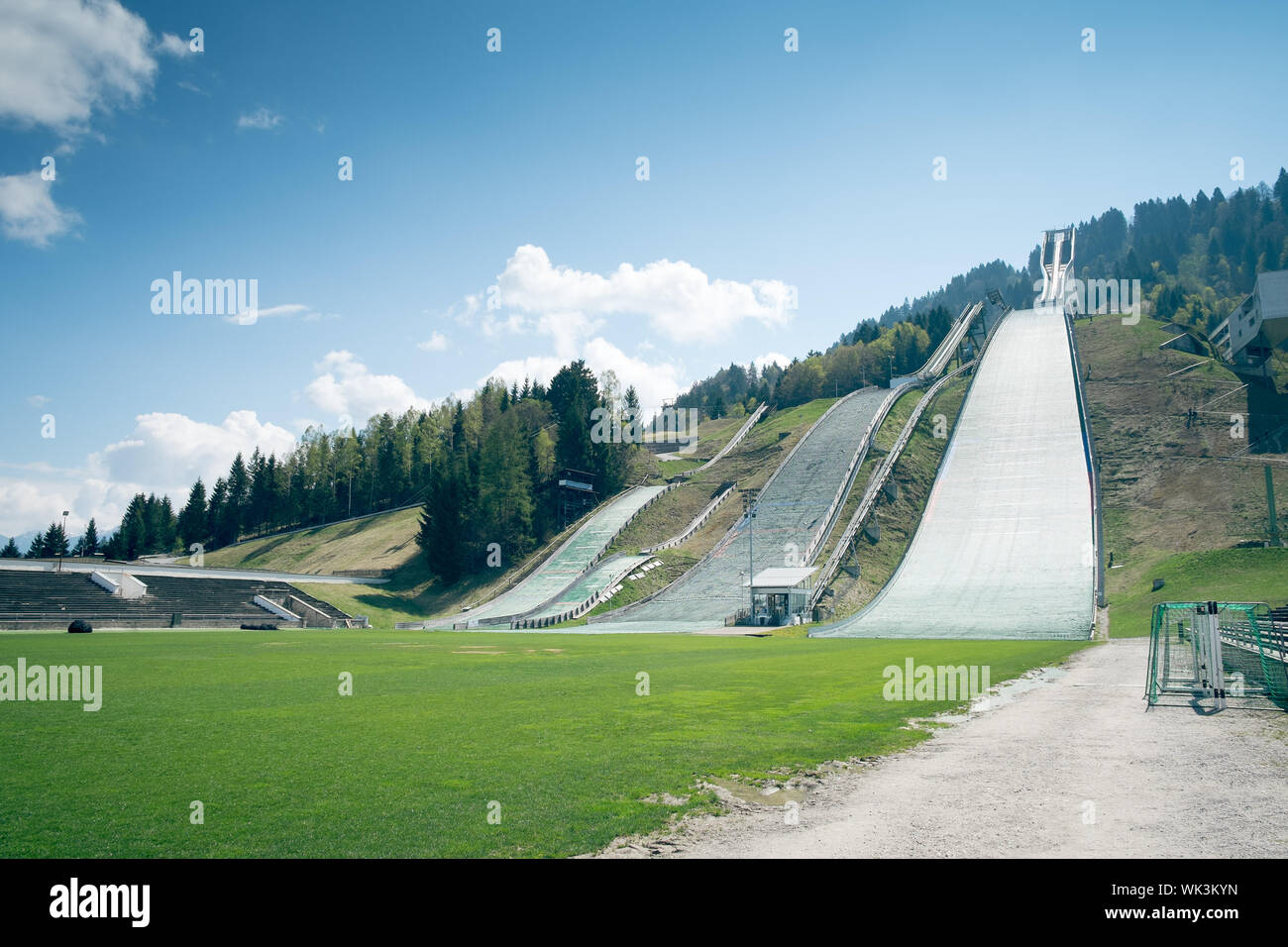 Wunderschone Garmisch Partenkirchen Skischanze Bild