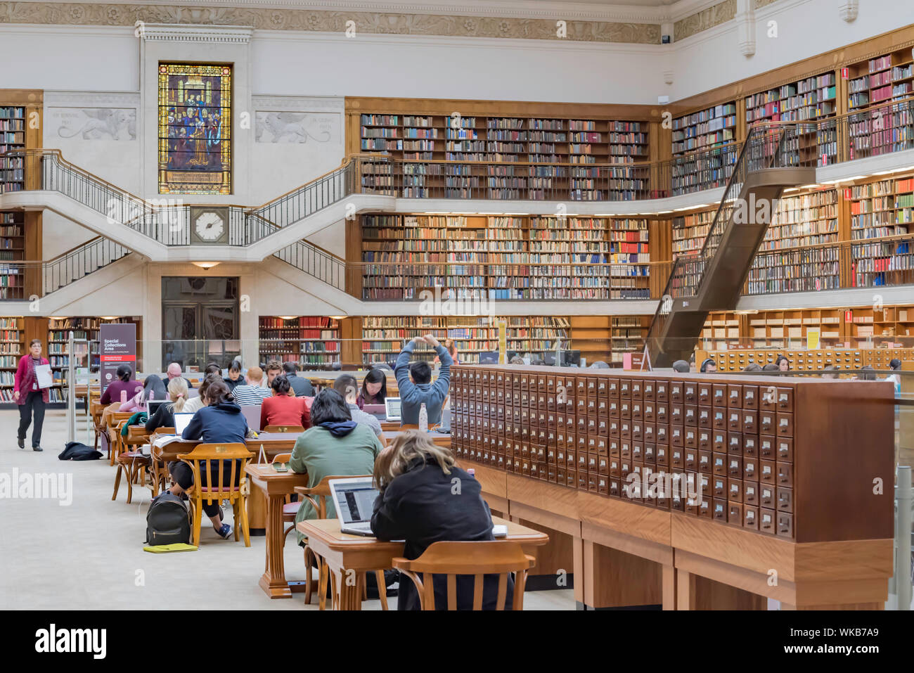 Mitchell lesesaal -Fotos und -Bildmaterial in hoher Auflösung – Alamy