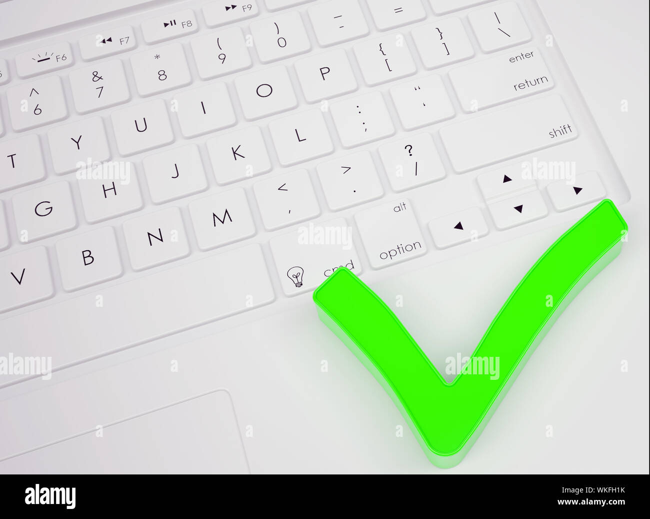 Green Check Mark Stockfotos und -bilder Kaufen - Alamy