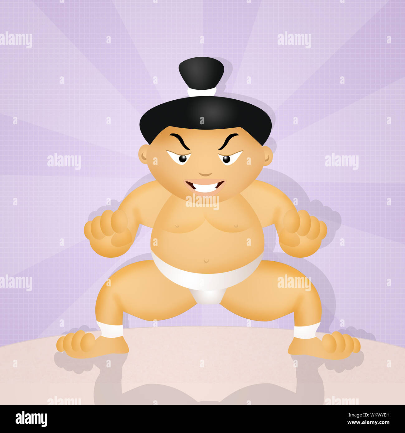 Sumo cartoon -Fotos und -Bildmaterial in hoher Auflösung – Alamy