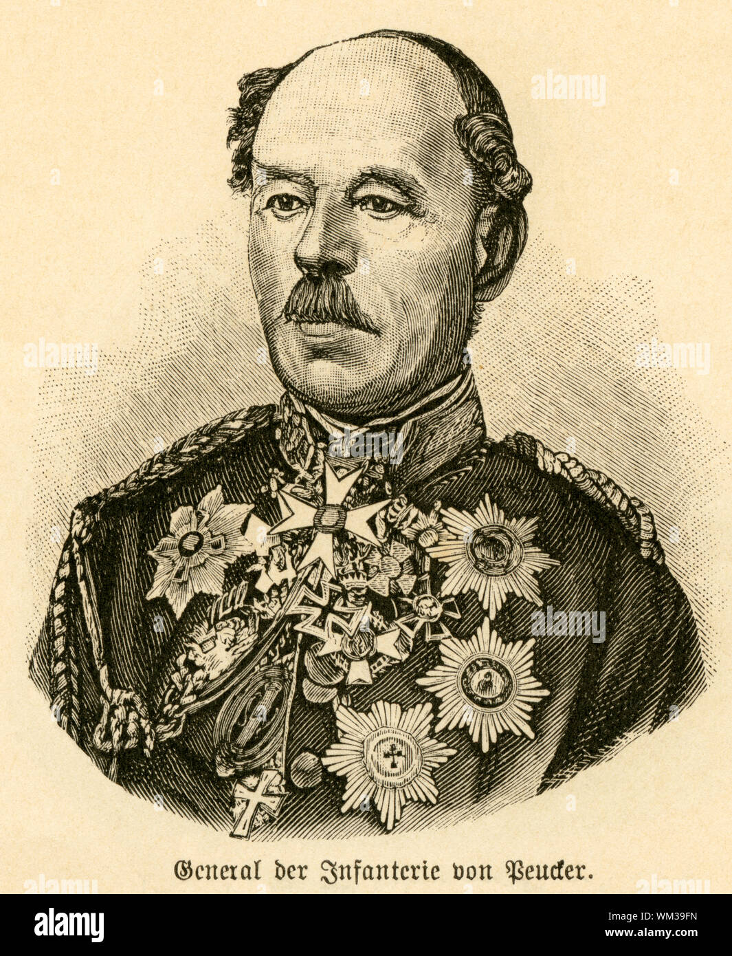 Europa, Deutschland, Berlin, Eduard von Peucker, preußischer General ...