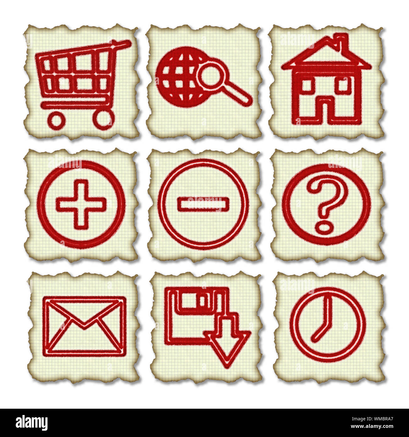 Web Icons, Internet & Website Symbole, Zeichen und Symbole, Icons, Web ...