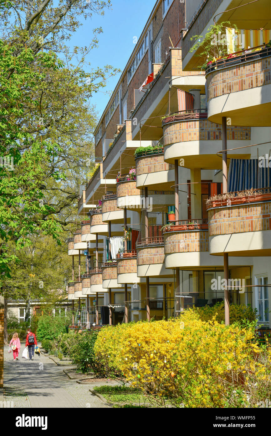 Wohnbauten von Hugo Haering, Goebelstrasse, grosssiedlung Siemensstadt ...