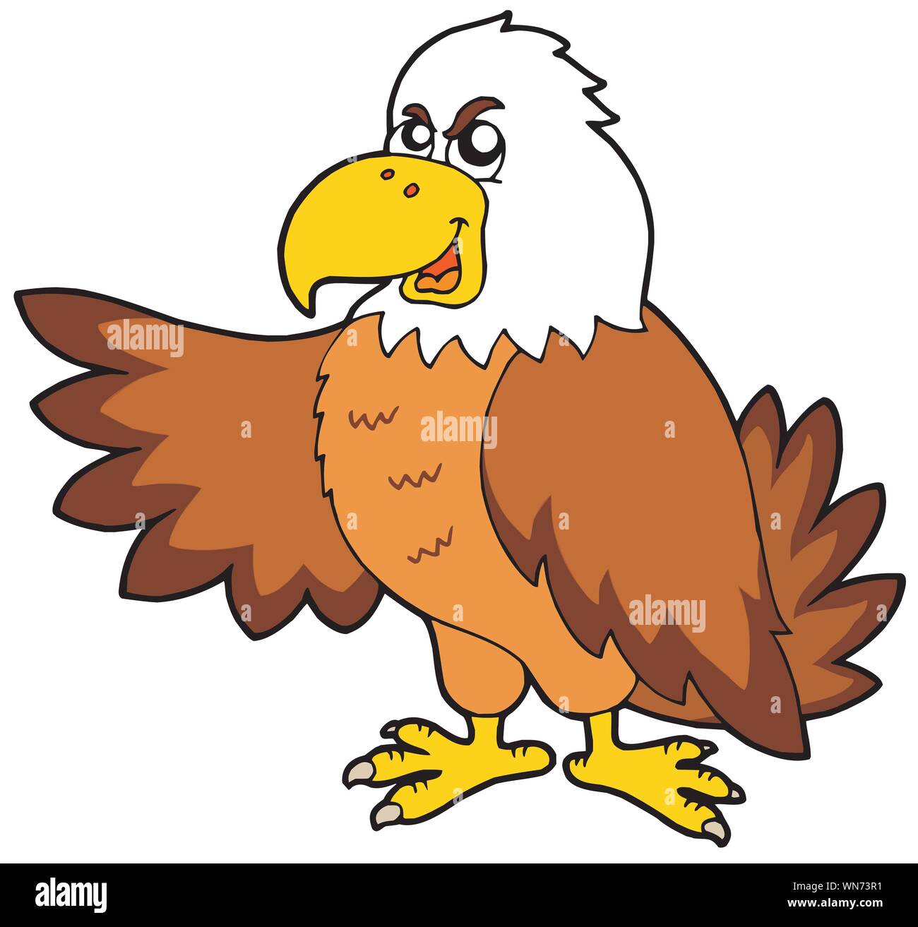 Cartoon adler kostenfrei Stock-Vektorgrafiken kaufen - Alamy