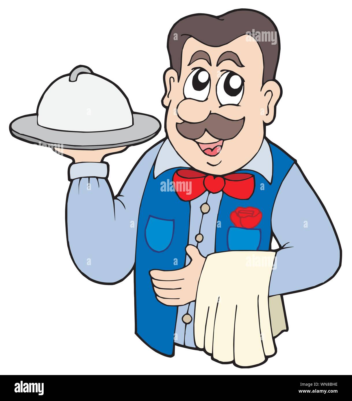 Kellner zeichnung -Fotos und -Bildmaterial in hoher Auflösung – Alamy