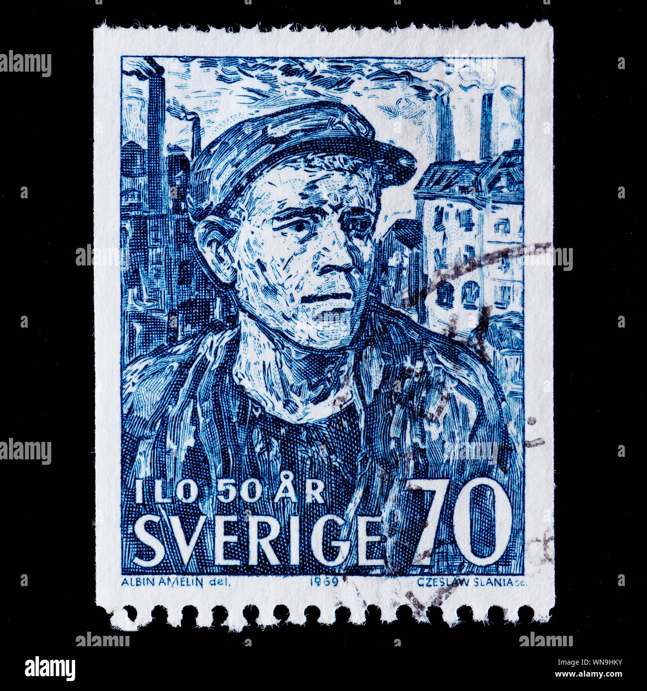 Stamp sweden post postage -Fotos und -Bildmaterial in hoher Auflösung ...