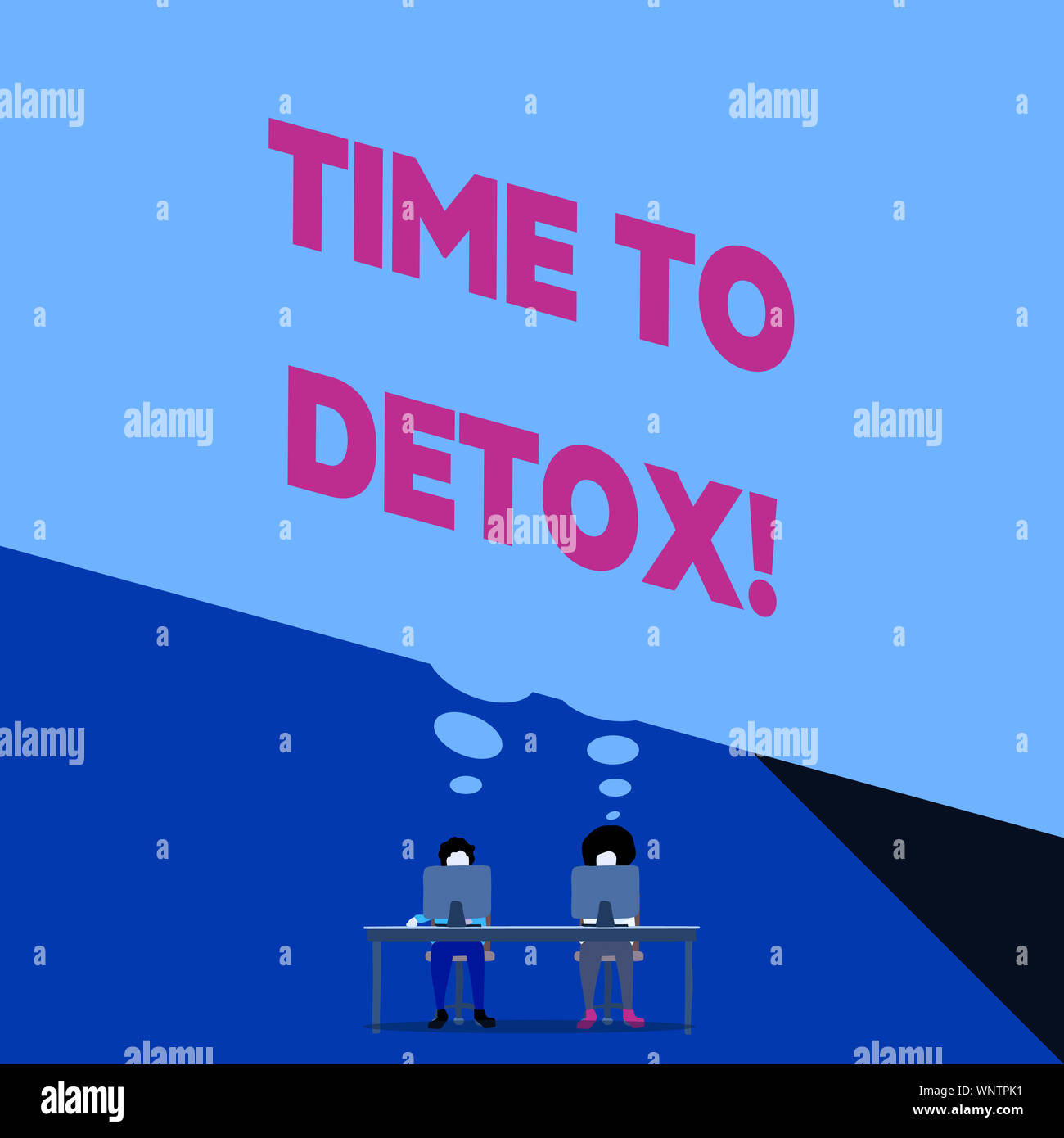 Wort schreiben Text Zeit zu Detox. Business Foto zur Schau stellen ...
