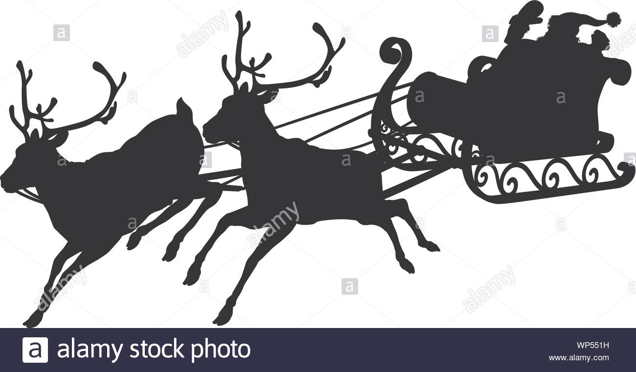 Santaclaus Schlitten Stockfotos und -bilder Kaufen - Alamy