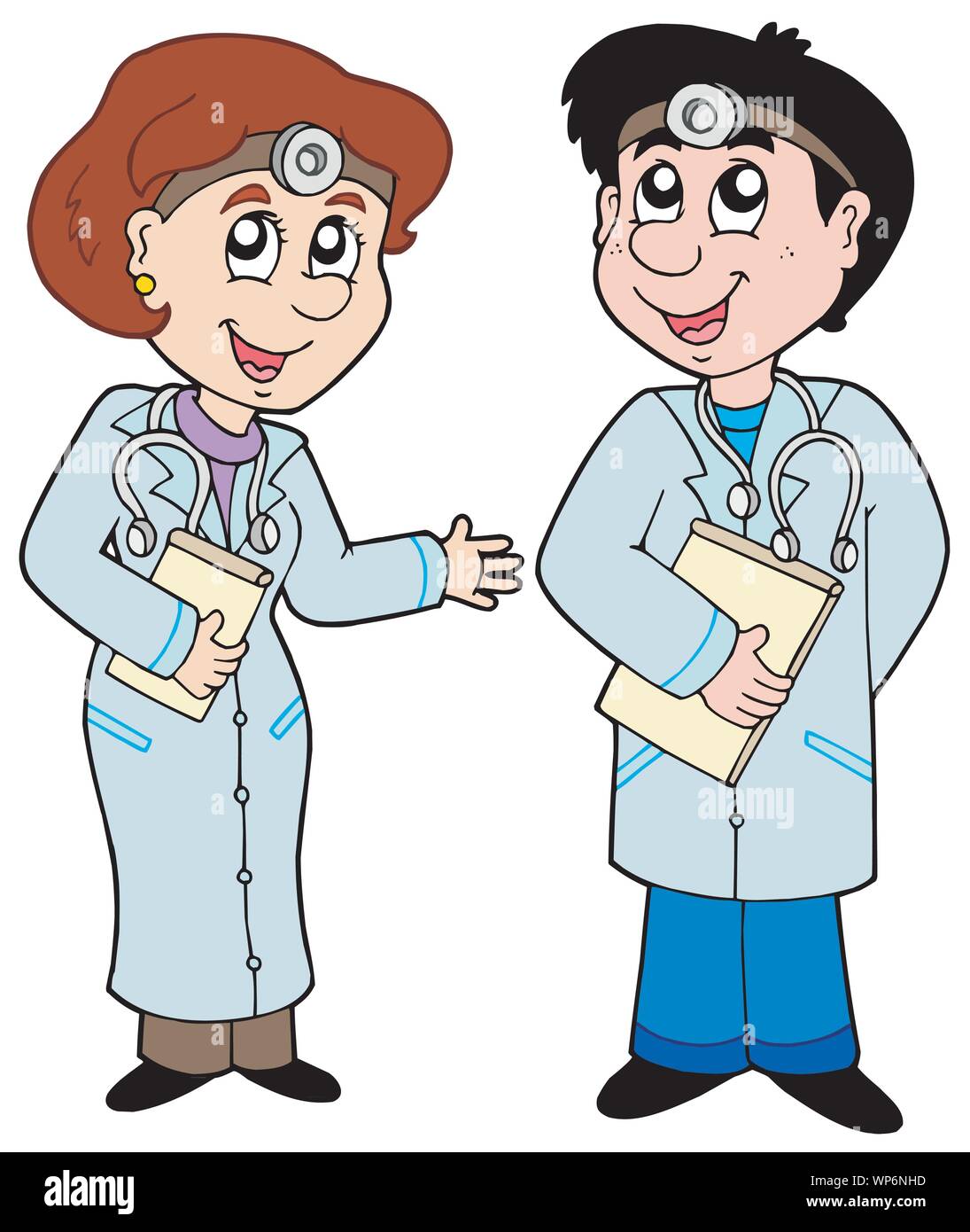Doctors Cartoon Stockfotos und -bilder Kaufen - Alamy